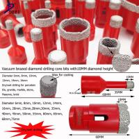 China Cemaric 5mm -130mm 4 Diamond Core Drill Bit M14 Thread for sale