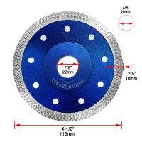 China Porcelain Tile Granite 10 Diamond Saw Blade Cutting Disc Hot Press for sale