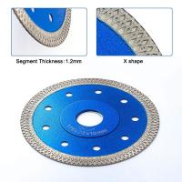 China Porcelain Tile Granite 10 Diamond Saw Blade Cutting Disc Hot Press for sale