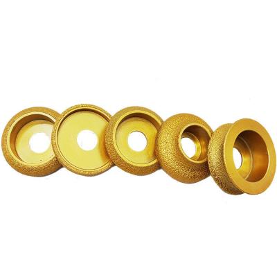 China Abrasive Milling Cutter 40 Grit Diamond Grinding Wheel Router Bit For Granite for sale