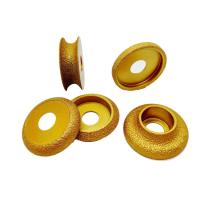 China Abrasive Milling Cutter 40 Grit Diamond Grinding Wheel Router Bit For Granite for sale