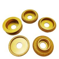 China Abrasive Milling Cutter 40 Grit Diamond Grinding Wheel Router Bit For Granite for sale