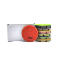 China 100 Grit 7 Step Dry Diamond Polishing Pads 4