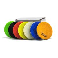 China 100 Grit 7 Step Dry Diamond Polishing Pads 4