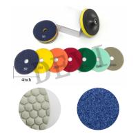 China CE 50 Grit Diamond Polishing Pad Wet Or Dry Use Flexible for sale