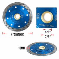 China 115mm 4.5 Inches Diameter Diamond Saw Blade Sintered Cut Marble Tile for sale