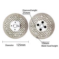 China 115mm 125mm Electroplating Diamond Disc For Circular Saw Concrete Cutting for sale