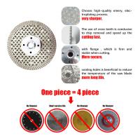 China 115mm 125mm Electroplating Diamond Disc For Circular Saw Concrete Cutting for sale