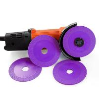 China Glass Ceramic Cutting 4'' Diamond Saw Blade 100mm For Angle Grinder for sale