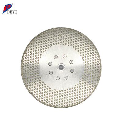 China 115 -180 Mm Brazing Diamond Saw Blade For Marble Granite Ceramic Cutting for sale