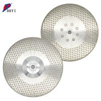 China 115 -180 Mm Brazing Diamond Saw Blade For Marble Granite Ceramic Cutting for sale