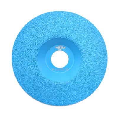 China Stone Abrasive 180mm Granite Grinding Disc Vacuum Brazed Diamond for sale