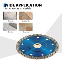China Hot Press 125 Mm 4 Inch Diamond Saw Blade For Ceramic Tiles Cutter for sale