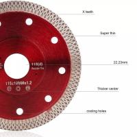 China Dry 350mm Diamond Cutting Blade For Ceramic Granite Sandstone Quartz for sale