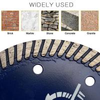 China Porcelain Cutting 9 Inch Diamond Saw Blade With Removable 5/8