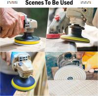 China 4 Inch 50-8000 Grit Concrete Polishing Pads Wet / Dry for sale
