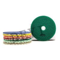 China 4 Inch Marble 200 Grit Diamond Polishing Pad For Stone Renewing for sale