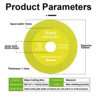 China Continuous 10 Inch Diamond Saw Blade Cutting Porcelain Tiles Ceramics for sale