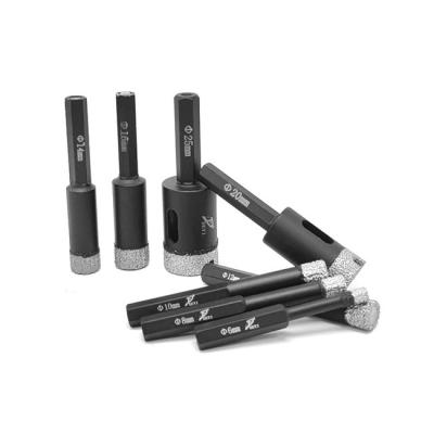 China Black M14 10mm Ceramic Tile Diamond Drill Core Bit 67mm 80mm for sale