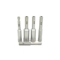 China Deyi White Hexagonal Diamond Drill Core Bits For Ceramic Tile for sale