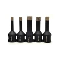 China 45Mn Diamond 6mm 12mm 14mm Masonry Drill Bit Set For Power Drill for sale