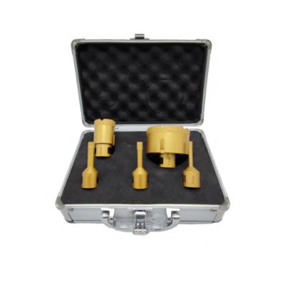 China 5pcs Golden Diamond Drill Core Bit For Marble 6mm 8mm 10mm for sale