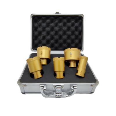 China Angle Grinder Hole Saw 5pcs 10mm Tile Diamond Drill Bit For DIY Working for sale