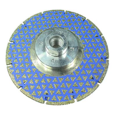 China 115mm 125mm Electroplating Concrete Cutting Diamond Disc For Circular Saw for sale