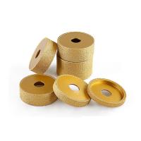 China Marble 75mm Hand Diamond  Grinding Wheel Flate Vacuum Brazed for sale