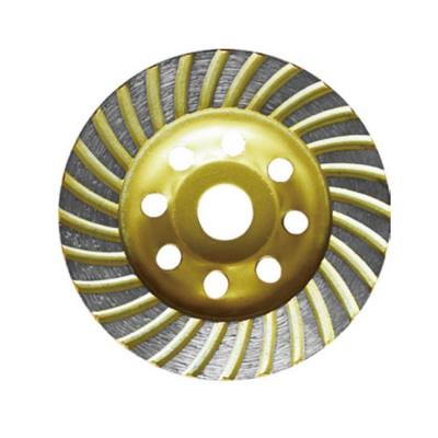China Sintered Turbo Stone Cup Grinding Wheels For Granite 6104 for sale