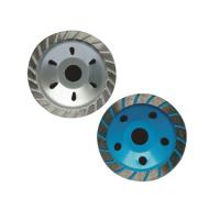 China Bore 20mm 22.23mm Turbo Diamond Cup Wheel 4 Inch Turbo Design for sale