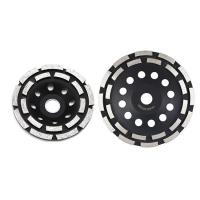 China CE Double Row Concrete Grinding Stone Cup Wheel 230mm for sale