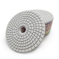 China Wet Flexible Resin 4 Inch Grinder Polishing Pads 100mm for sale