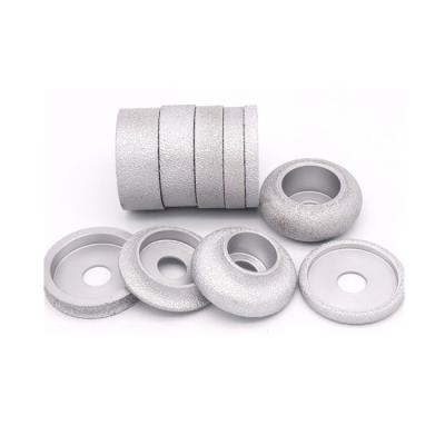 China Silver Profile Diamond Grinding Wheel For Angle Grinder 75mm for sale