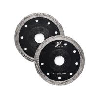 China K Shape Mesh 115mm Diamond Saw Tools Tile Cutting Blade 1.4mm for sale