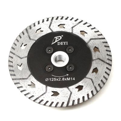 China Marble Granite Masonry 125mm Grinding Diamond M14 Cutting Disc for sale