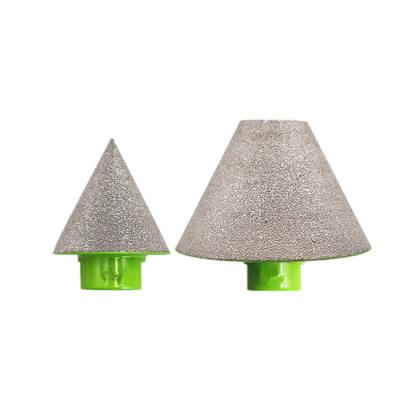 China Diameter 42mm 82mm Marble Ceramic Router Bit Vacuum Brazed for sale
