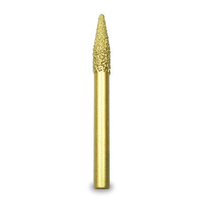 China Deyi 4mm Tip CNC Stone Diamond Engraving Bits Length 60mm for sale