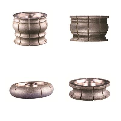 China Slotting Masonry Electroplated Diamond Grinding Wheels 140mm for sale