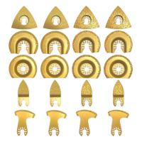 China Deyi Golden Oscillating Saw Tile Concrete Blade 35mm To 88mm for sale