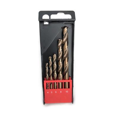 China 5pcs/ Set Steel Twist Alloy Drill Bit Diameter 4mm 5mm 6mm for sale
