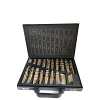 China 170pcs Set Cobalt High Speed Steel Twist Drills Length 34-160mm for sale