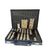 China 170pcs Set Cobalt High Speed Steel Twist Drills Length 34-160mm for sale
