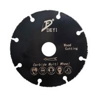 China Nail Wood 125mm Circular Saw Blade Vacuum Brazed Cutter Head With Grit for sale