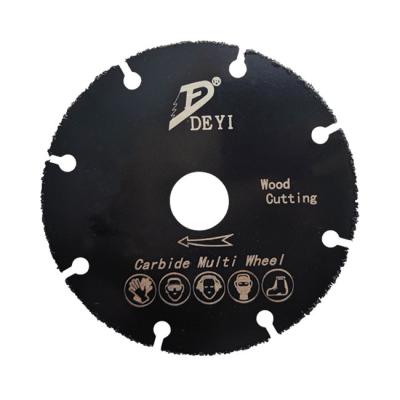 China Nail Wood 125mm Circular Saw Blade Vacuum Brazed Cutter Head With Grit for sale