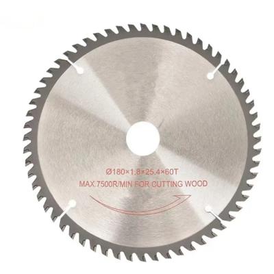China 180mm 60 Teeth Carbid Alloy Circular Alloy Saw Blade Arbor 25.4mm for sale