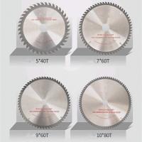 China Deyi Alternate Teeth Circular Alloy Saw Blade For Aluminum 10*80T for sale