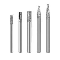China Sintered Hot Press Diamond Engraving Bits For Metal Tip 2mm To 12mm for sale
