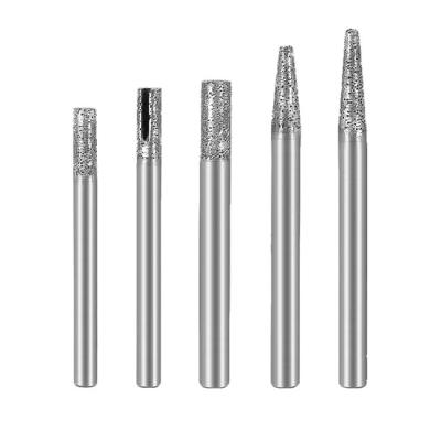 China Sintered Hot Press Diamond Engraving Bits For Metal Tip 2mm To 12mm for sale