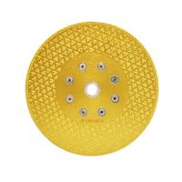 China 180mm Vacuum Brazed Porcelain Tile Grinding Cutting Disc CE for sale